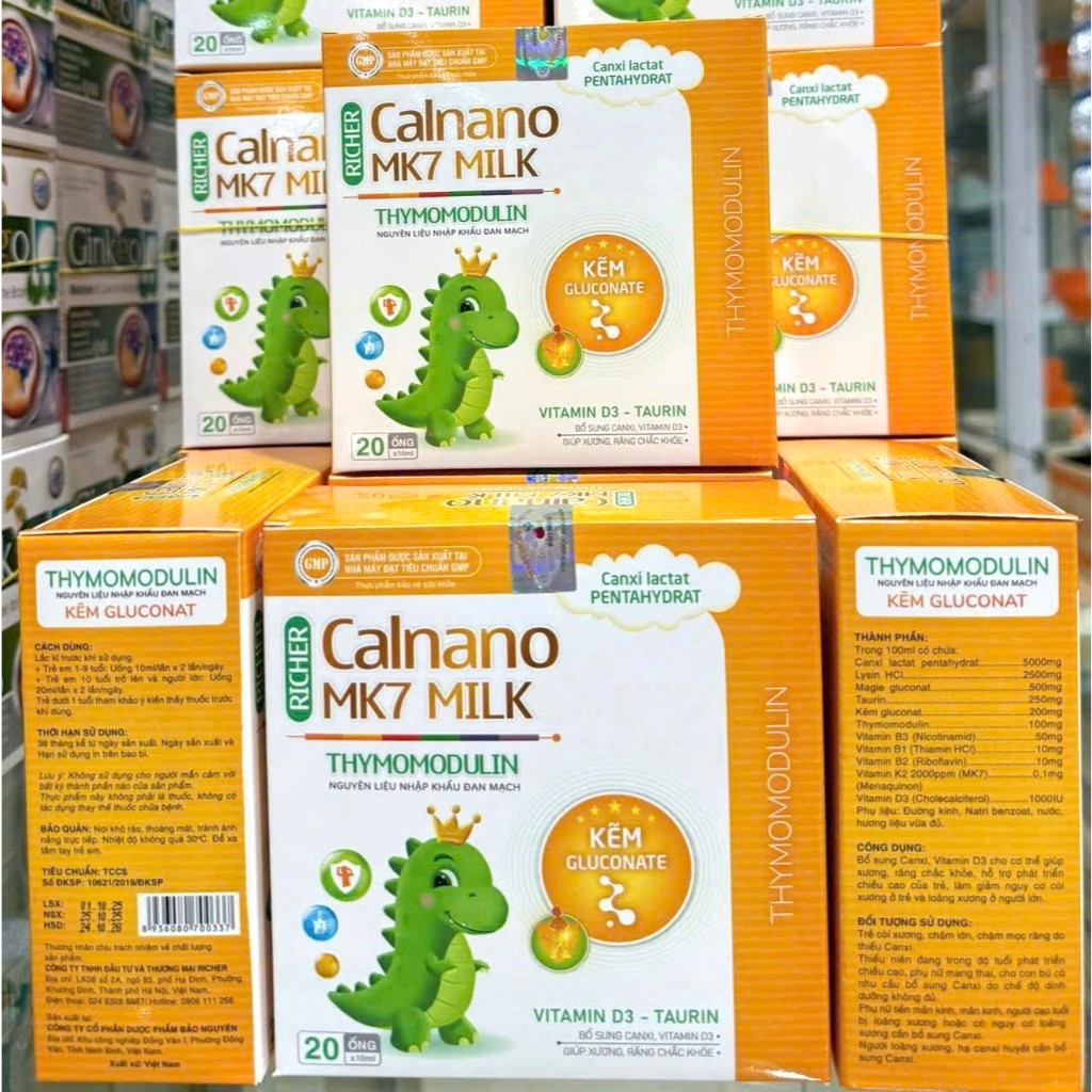 Celia Canxi Nano Mk7 phát triển chiều cao, RICHER CALNANO MK7 MILK cho ...