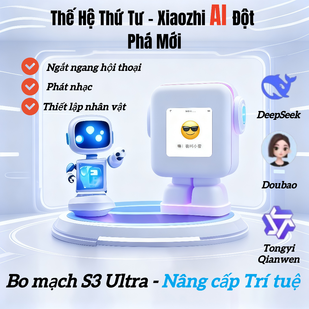 Robot AI Thế Hệ 4 - Quà Tặng Thông Minh, Hỗ Trợ Học Tập & Dịch Thuật Đa ...