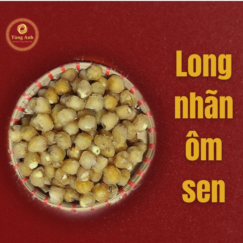 Long Nhãn Ôm Sen Tùng Anh - Sen Bùi Thơm, Hỗ trợ An Thần, Nấu Chè Dưỡng ...