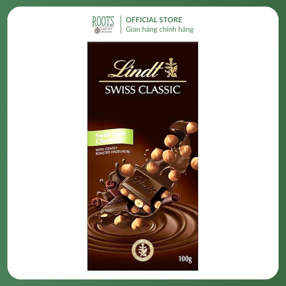 (Ship hỏa tốc) LINDT - Socola Đắng Thụy Sĩ Nhân Hạt Dẻ, Swiss Classic ...