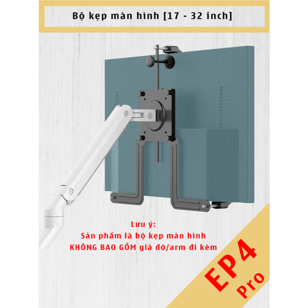 Ep4 - Bộ Kẹp Màn Hình #Kẹp màn hình # Sử dụng cho màn hình không có lỗ ...