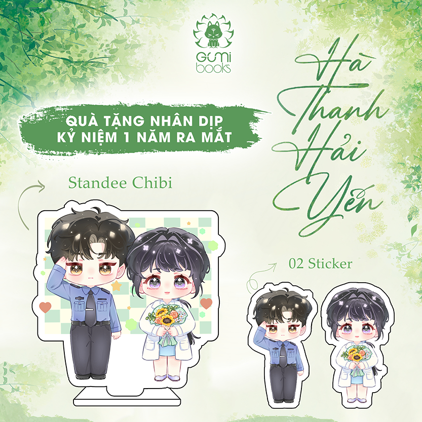 Quà Tặng - Trọn Bộ Sticker + Standee Hà Thanh Hải Yến | Shopee Việt Nam