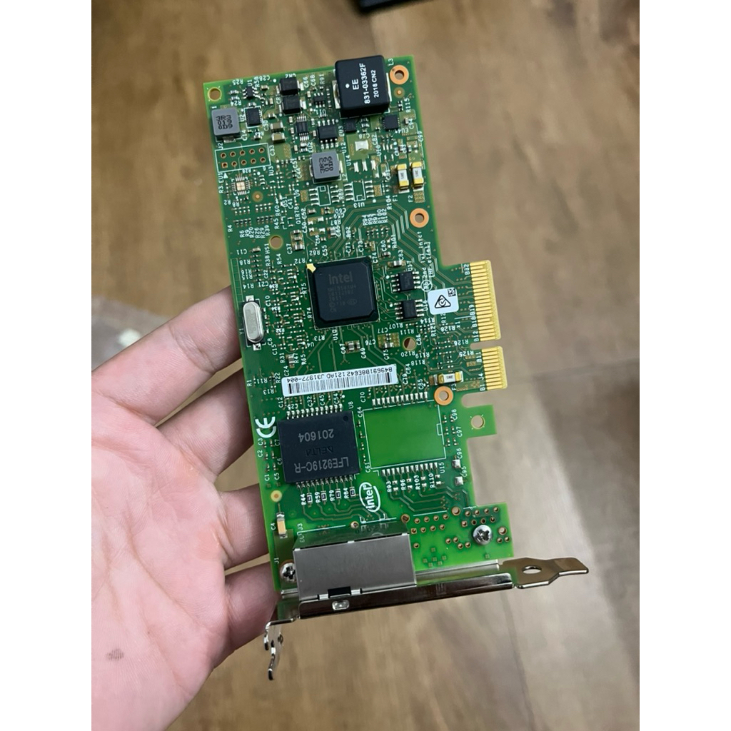 Card mạng PCIE 4x to 2 Port LAN Gigabit Ethernet chip intel i350-T2 cho ...