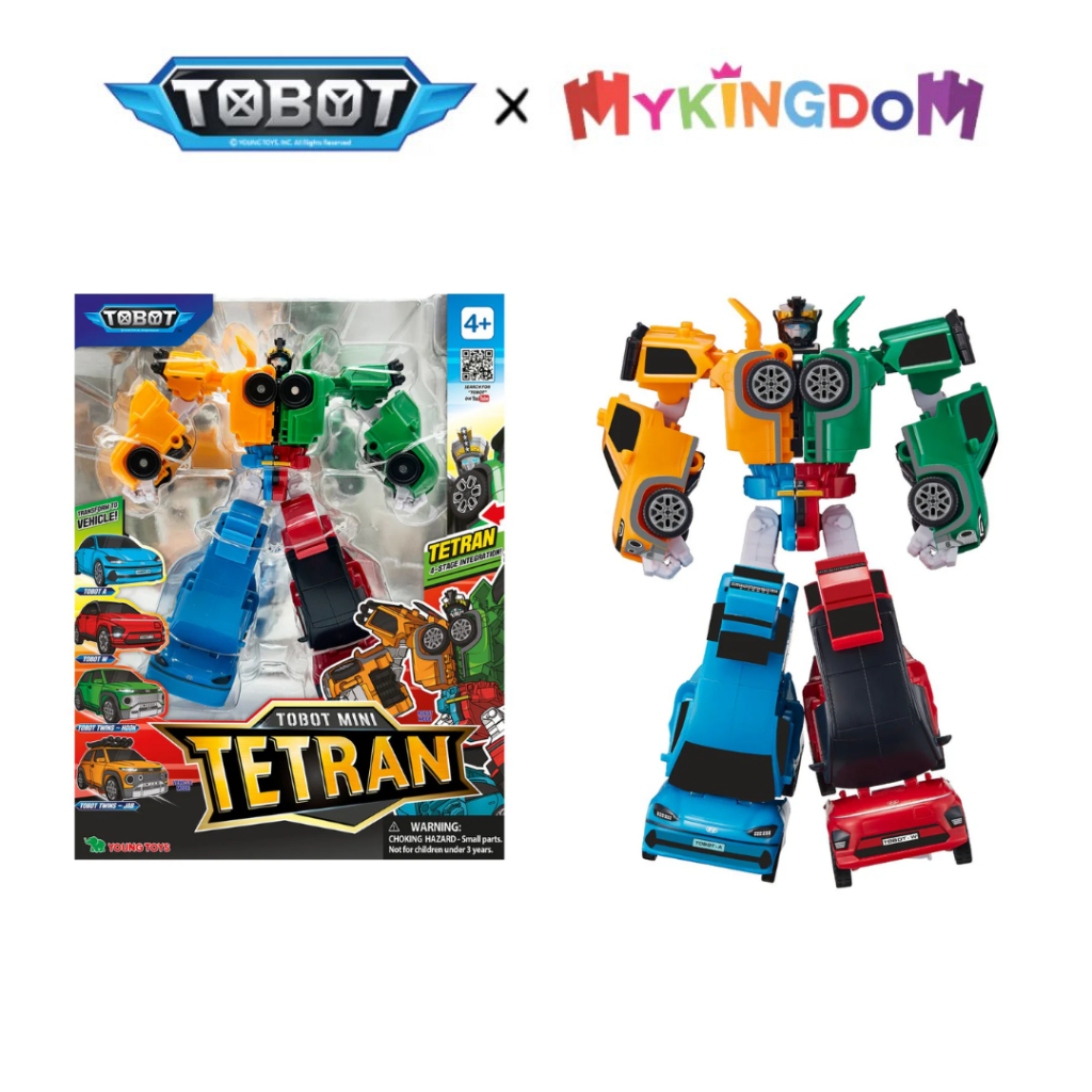 Đồ Chơi Siêu Tích Hợp 4 Trong 1 Tetran TOBOT 301180 | Shopee Việt Nam