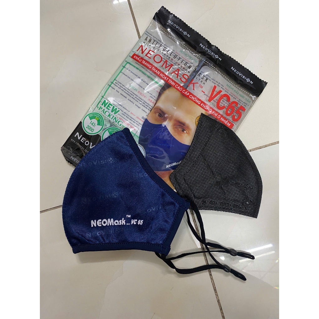 (CHÍNH HÃNG)Khẩu trang than hoạt tính Neovision Neomask VC65 kháng ...