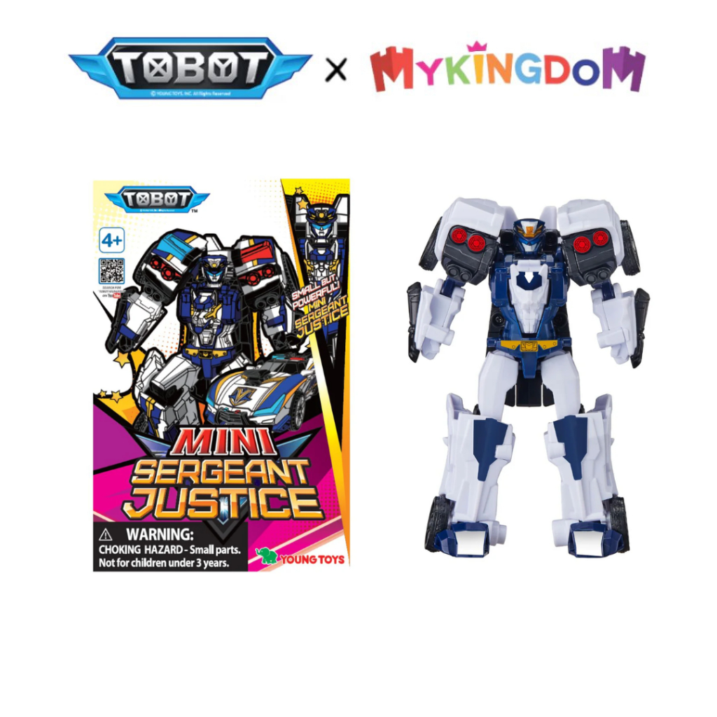 Đồ Chơi Mini Chiến Binh Công Lý Sergeant Justice TOBOT 301211 | Shopee ...