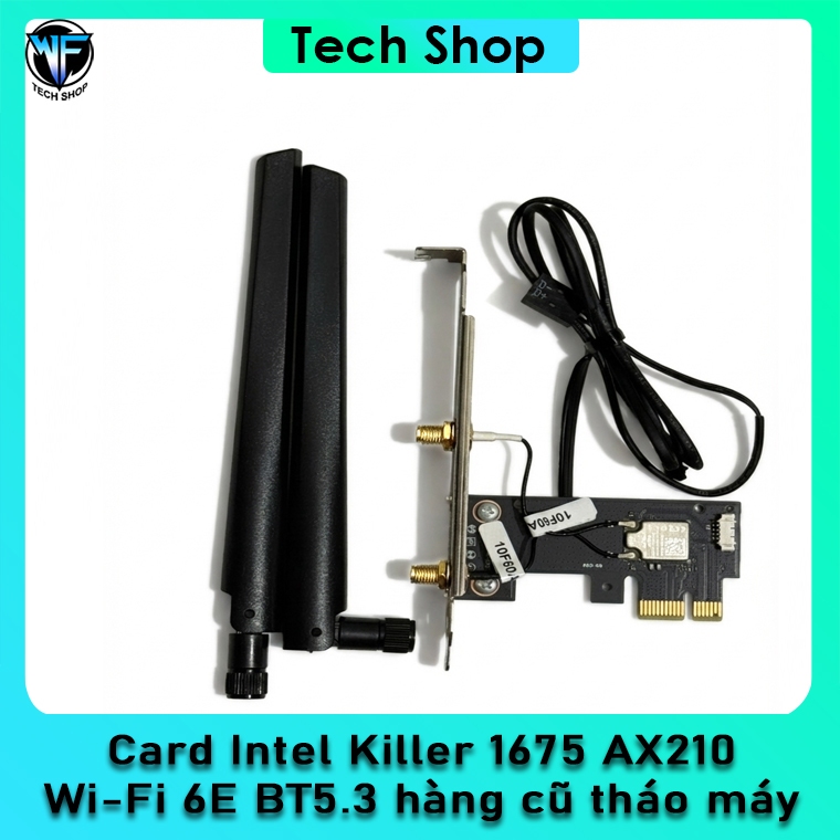 Card WIFI 6E dùng chip Intel Killer AX1675 cho PC | Shopee Việt Nam