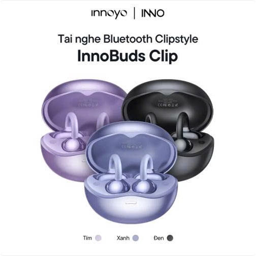 Tai nghe Bluetooth INNOYO InnoBuds Clip – Thiết kế Clip Style ...