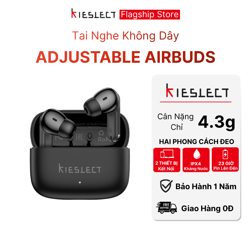 Tai Nghe Không Dây Kieslect Adjustable - Hàng Chính Hãng | Shopee Việt Nam