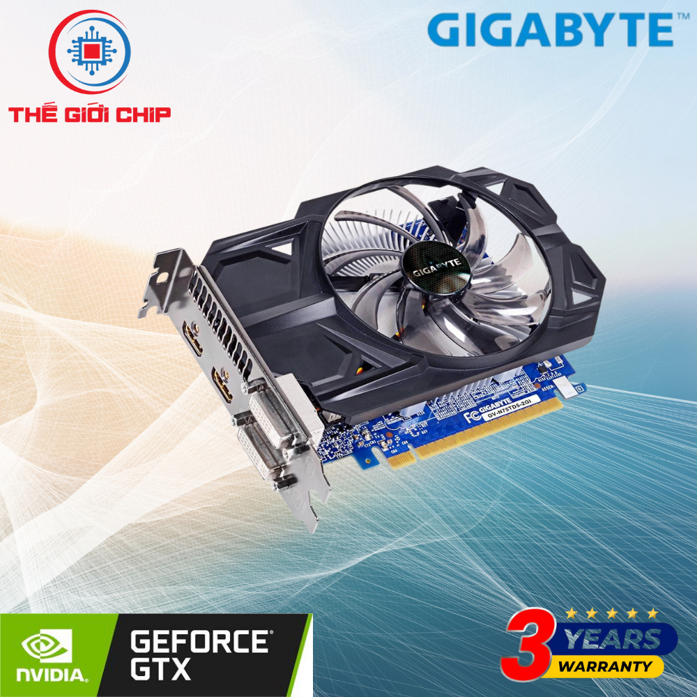 VGA GIGABYTE GV-N75TD5-2GI (GeForce GTX 750 Ti) I Bảo hành 36 tháng ...
