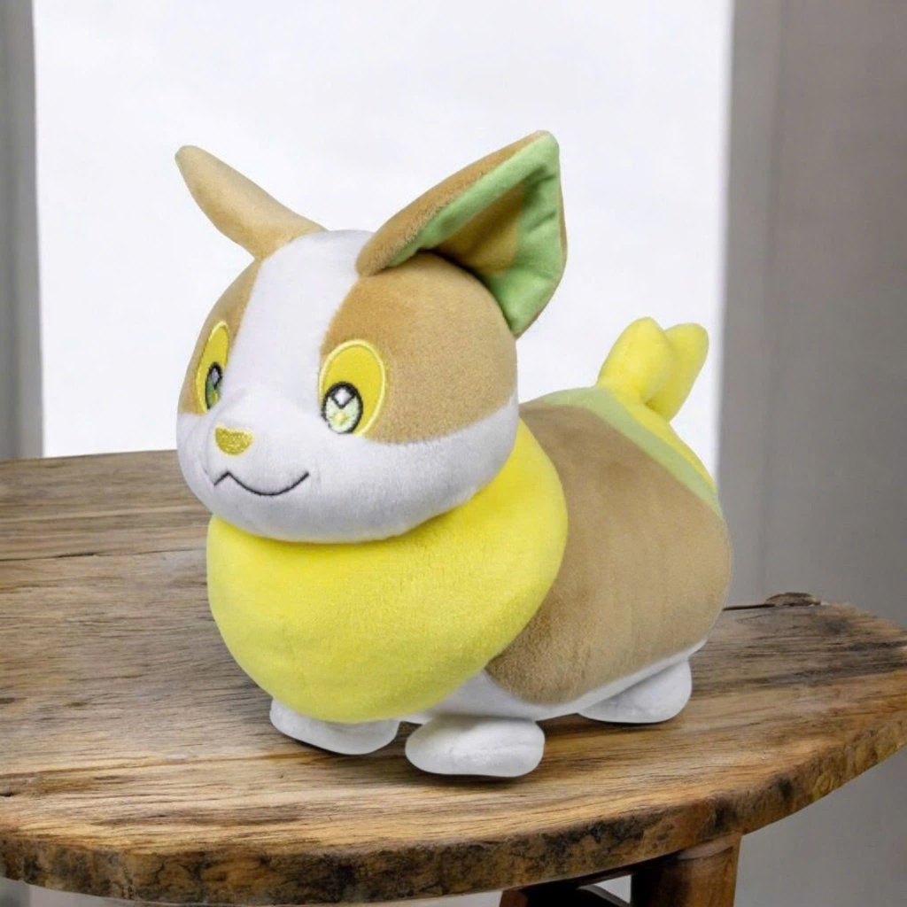 Gấu bông pokemon chó Corgi Wanpachi (Yamper) 20cm hàng chính hãng ...