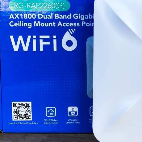 Bộ phát WiFi6 ốp trần RAP2260(G) 2260(G) 2260G LAN 1000M (Sp không kèm ...