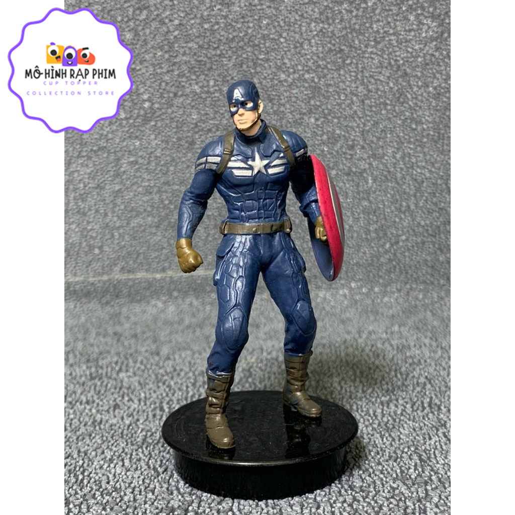 MÔ HÌNH RẠP PHIM, CUP TOPPER FIGURE PHIM CAPTAIN AMERICA: THE WINTER ...