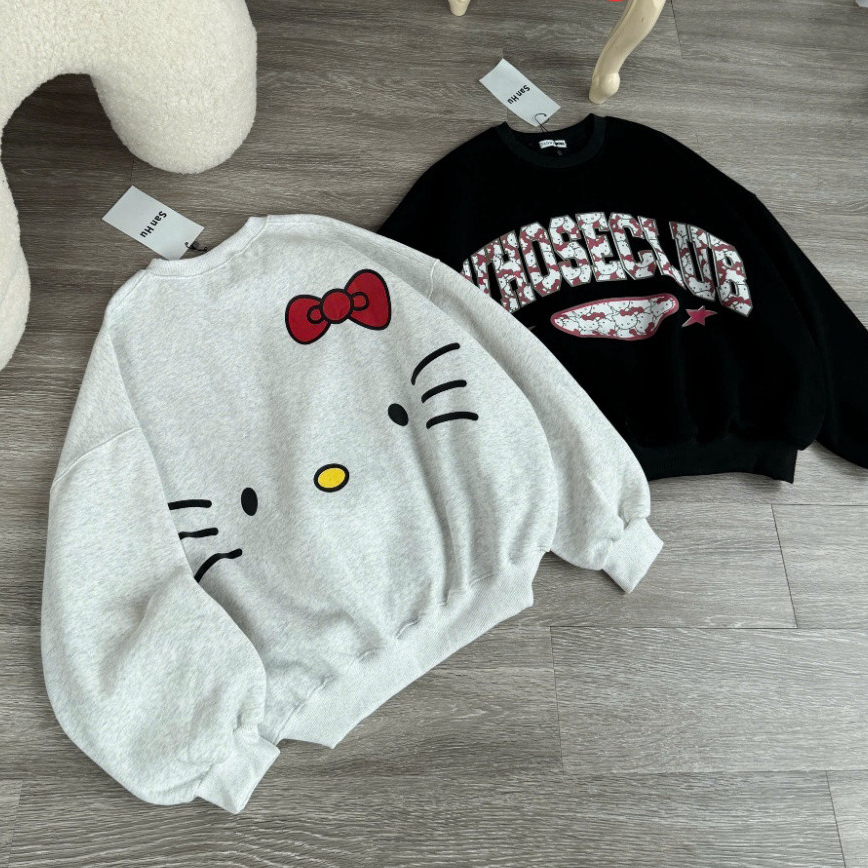 Áo sweater ADL form boxy 2 màu cho nữ phong cách trẻ trung KONOVA ...