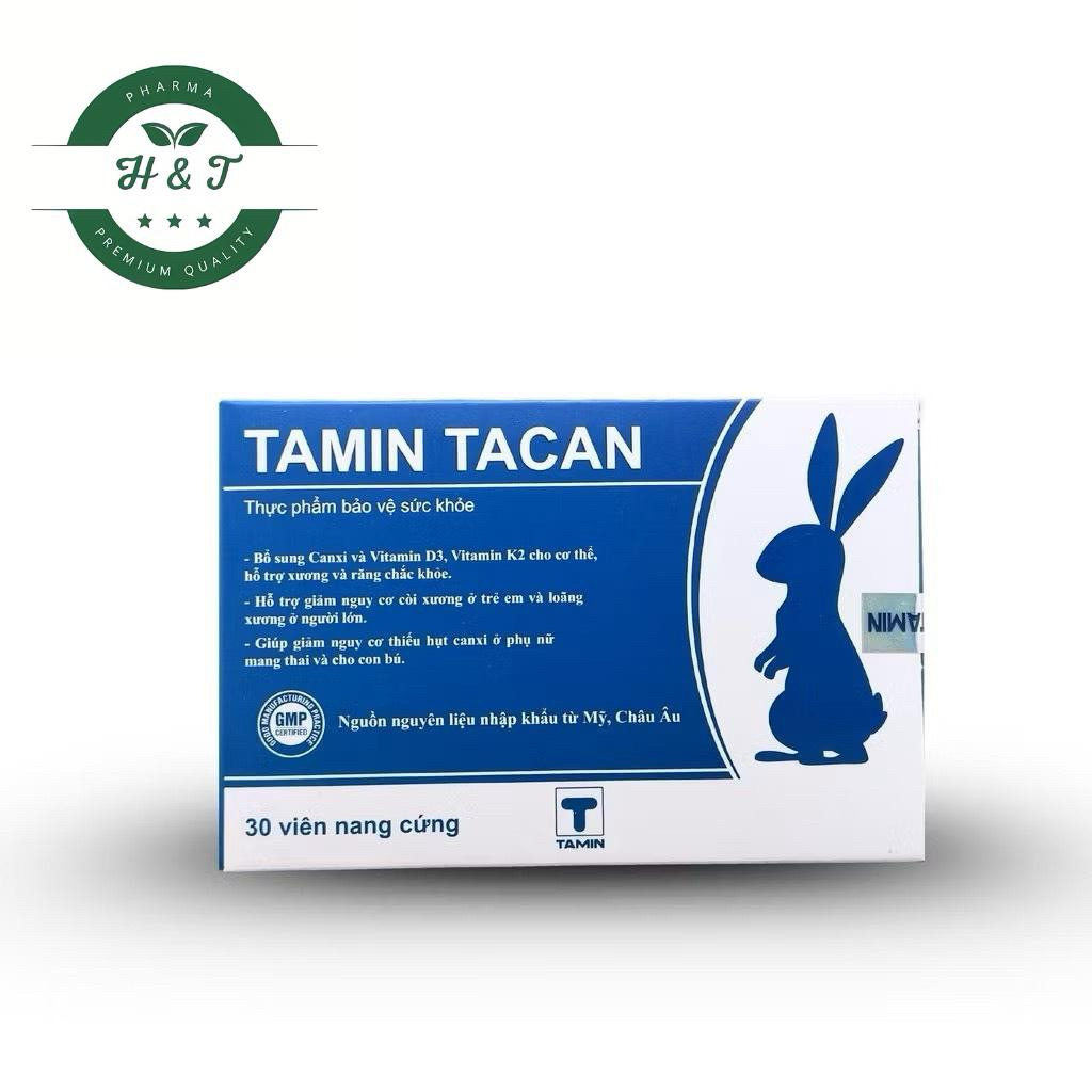 Viên uống bổ sung Canxi TAMIN TACAN thành phần TruCal D7, Vitamin D3 ...