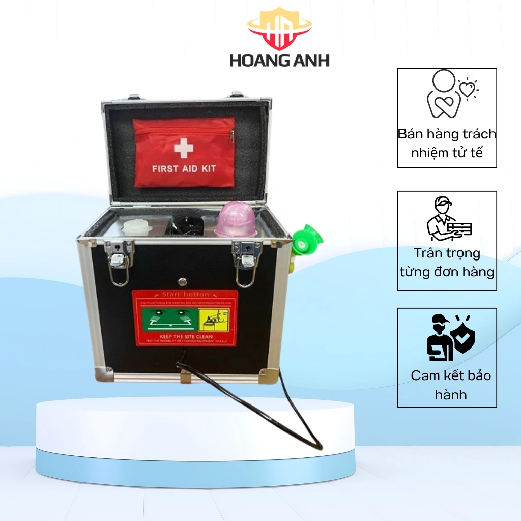 Bồn rửa mắt khẩn cấp Homasi di động đa chức năng xách tay, nhỏ gọn, dễ ...