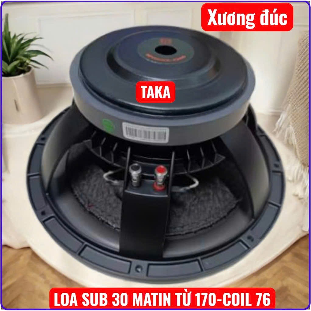 Loa sub - siêu trầm bass 30 từ đại 170 côn 76 xương nhôm đúc cao cấp ...