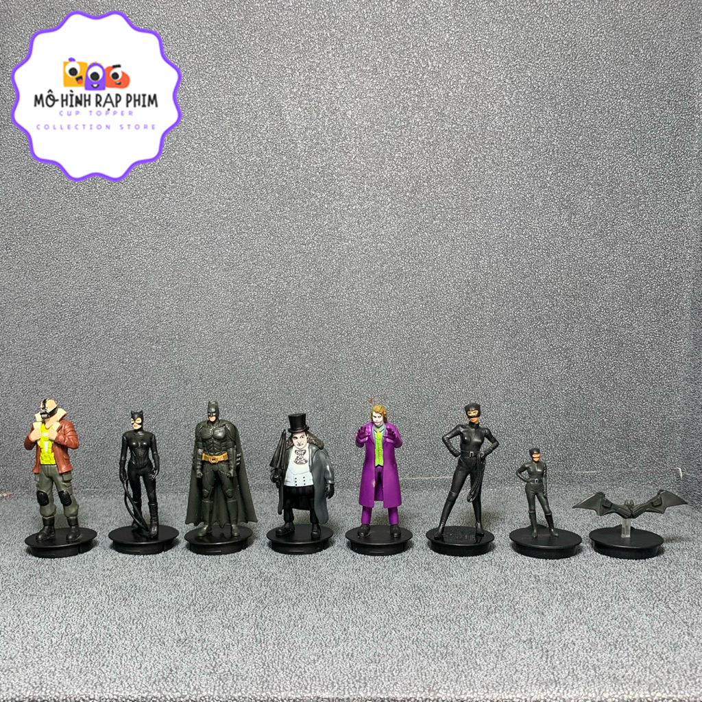 MÔ HÌNH RẠP PHIM, CUP TOPPER FIGURE PHIM BATMAN | Shopee Việt Nam
