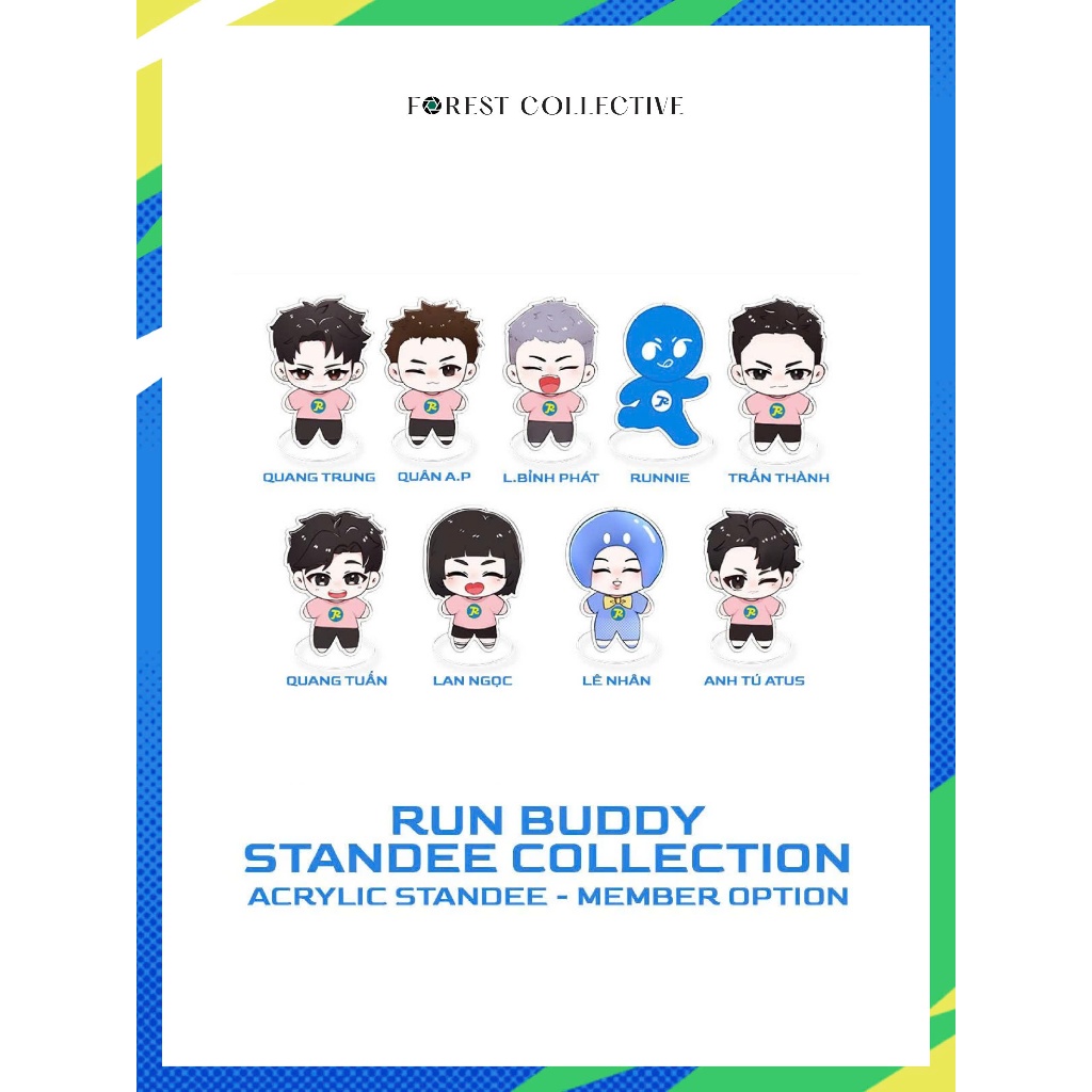 Standee Running Man Vietnam 3 | Run Buddy Standee| FOREST COLLECTIVE ...
