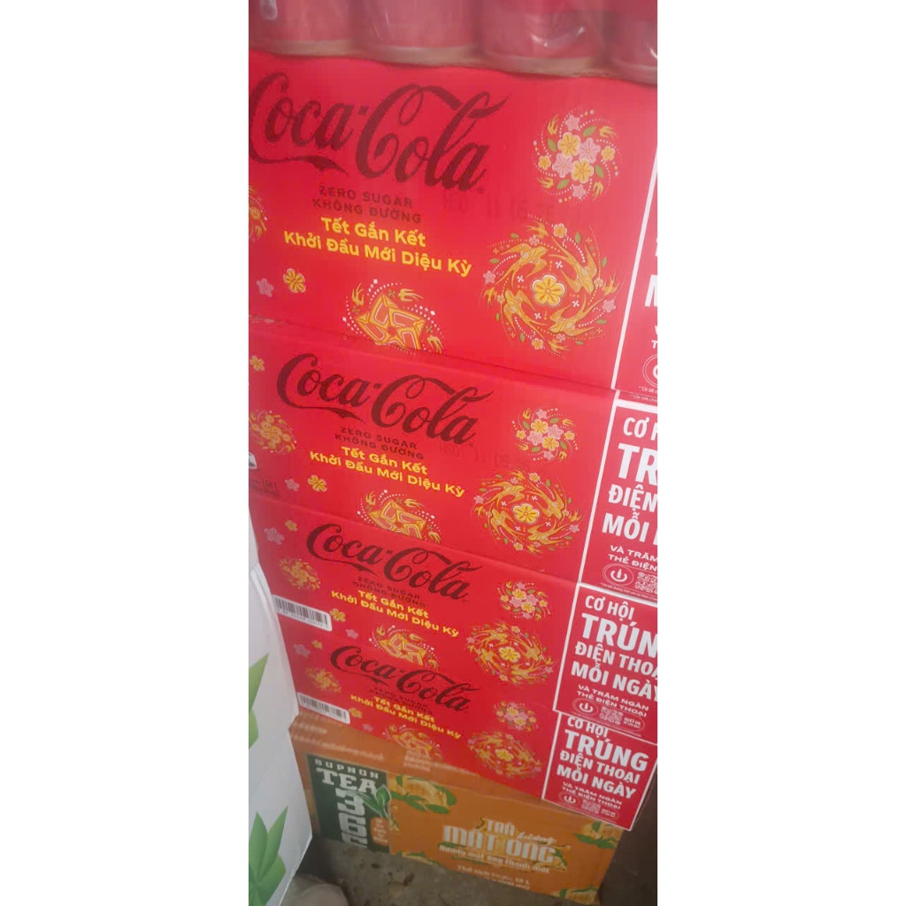 Coca zero 320ml x 24 lon | Shopee Việt Nam