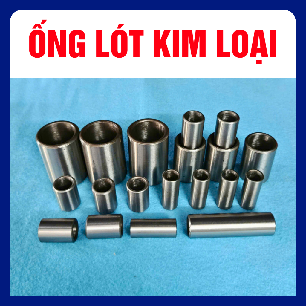 Ống lót kim loại, Ống lót tròn, bạc thau, bạc lót kim loại (01 cái/gói ...