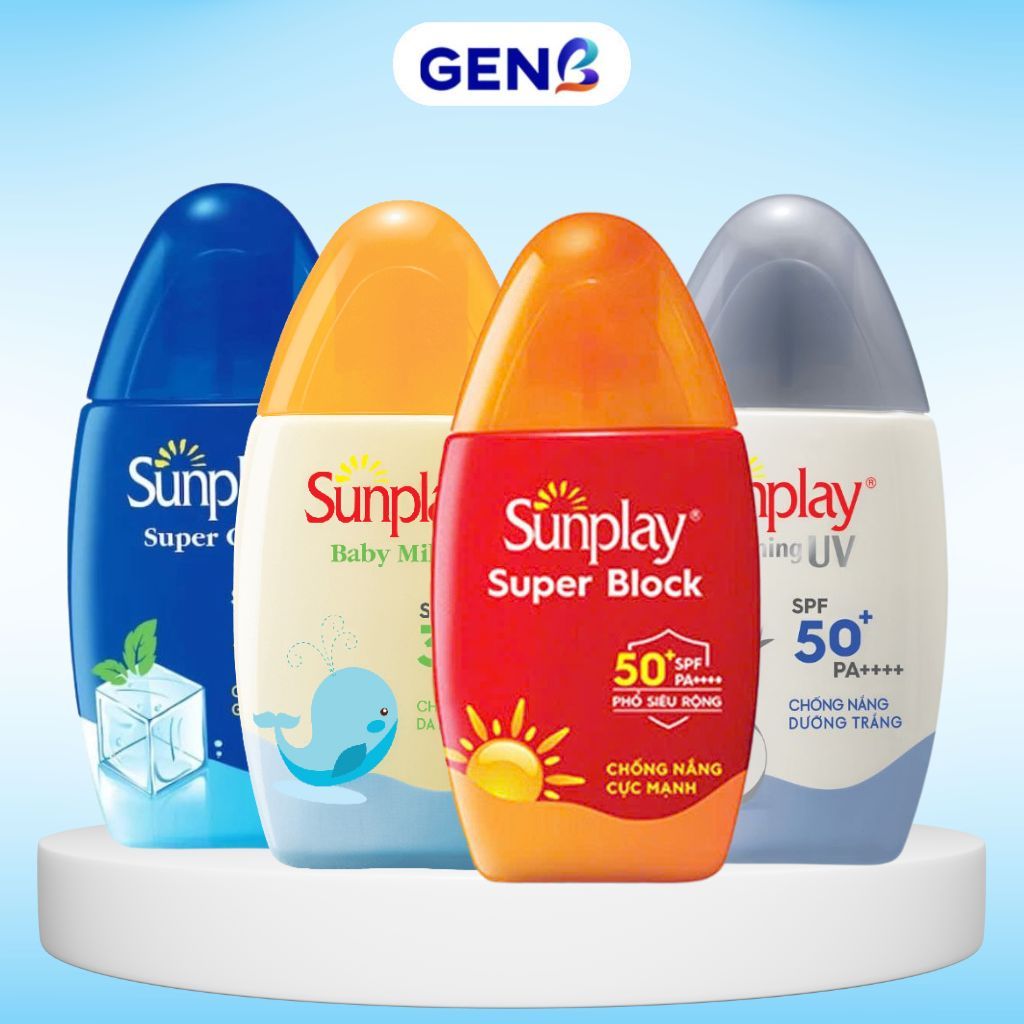 Kem Chống Nắng Sunplay Đỏ Super Block/Baby/Cool/ Whitening Sữa Kcn Đi ...