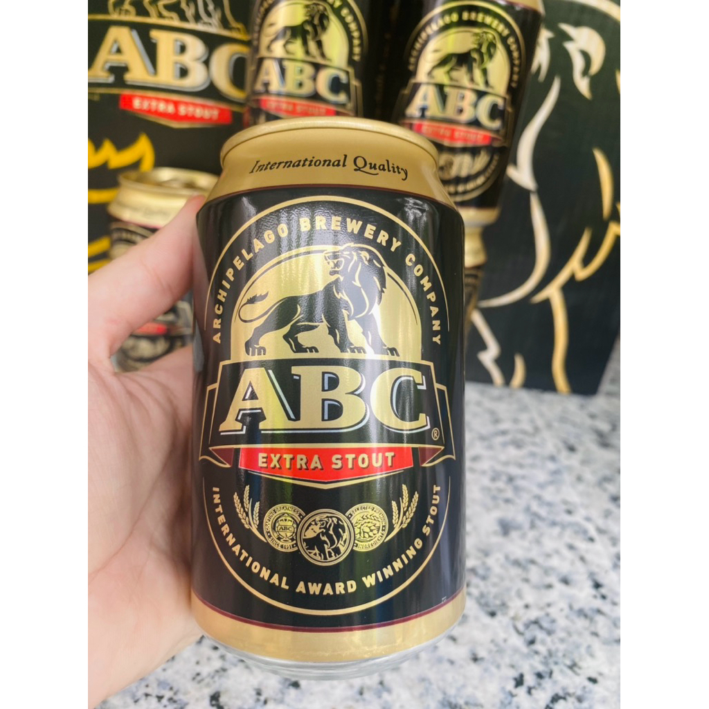 Bia Đen ABC Extra Stout Campuchia 330ml Nồng Độ 8% | Shopee Việt Nam