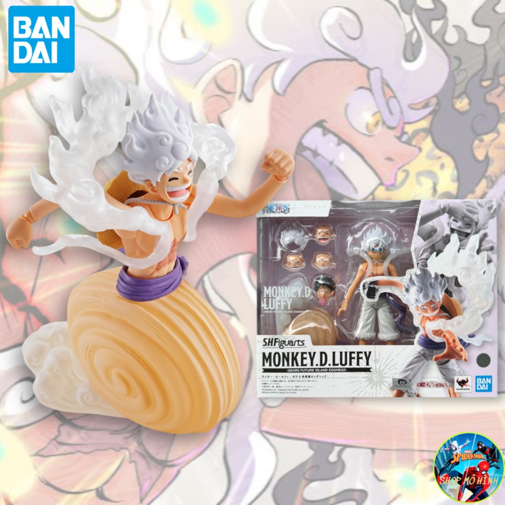 Mô Hình SHF Luffy Gear 5 Egghead (Monkey.D.Luffy Luffy G5 Egghead) One ...