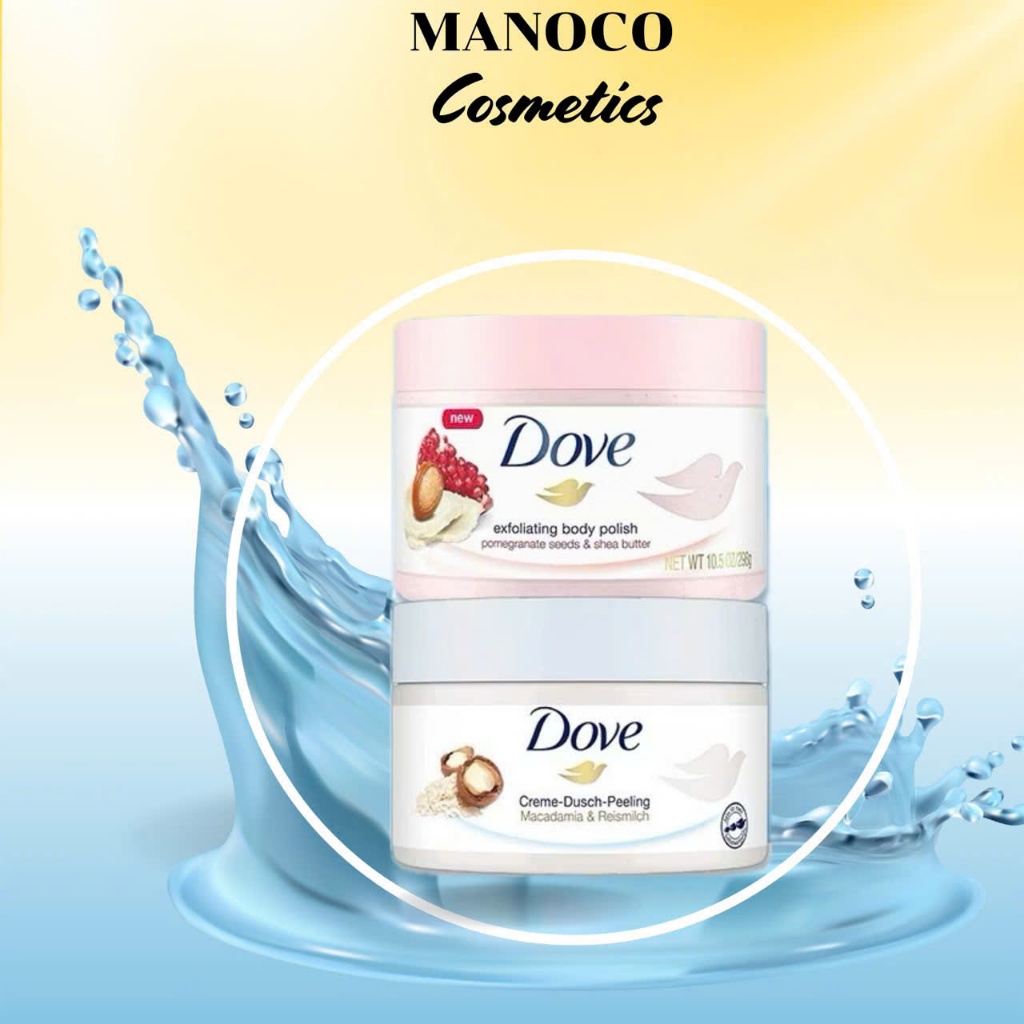 Kem Tẩy Tế Bào Chết Dove Macca, Lựu Đỏ Sáng Mịn, Chăm Da Dưỡng Trắng Da ...