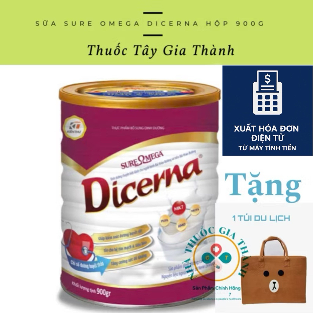 Sữa SURE OMEGA (SURE MEGA) DICERNA - Hộp 900g | Shopee Việt Nam