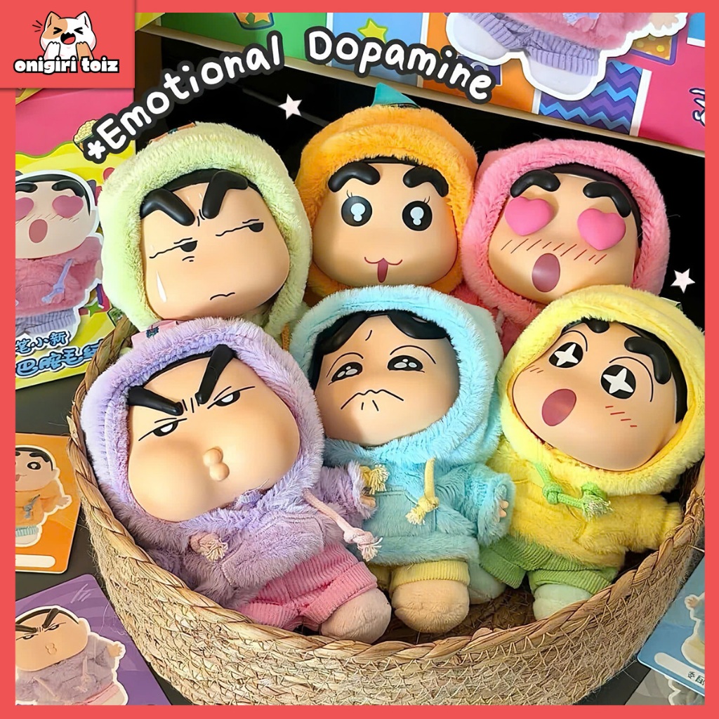 [Hỏa Tốc] Gấu Bông Crayon Shin-Chan Emotional Dopamine Series Blind Box ...
