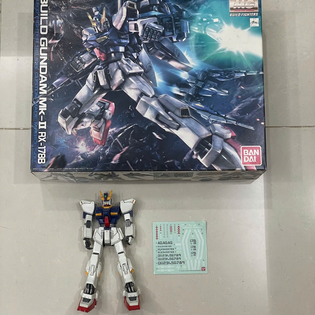 Mô hình body mg 1/100 Build MK-II RX-178B Gundam Bandai [2nd - Vui lòng ...