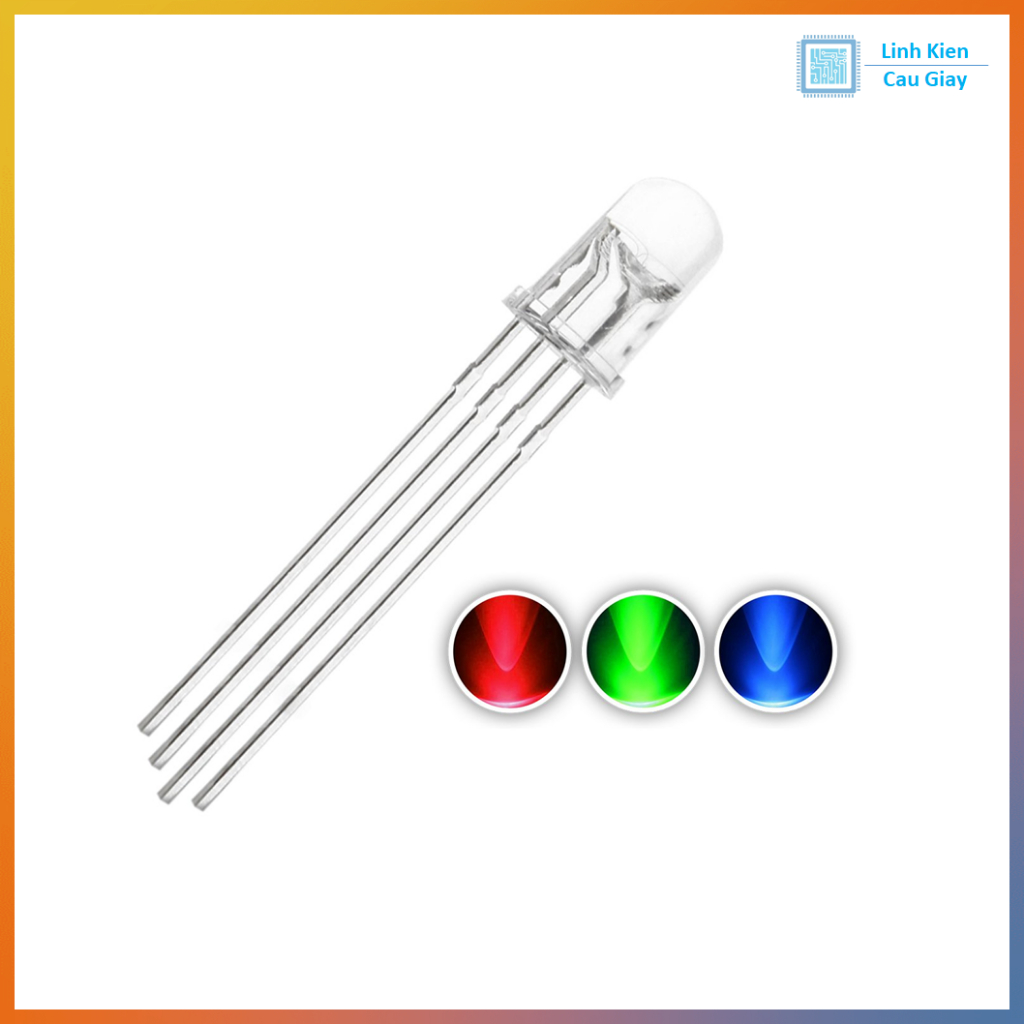 Led 5mm RGB siêu sáng Chung Katot / Anot | Shopee Việt Nam