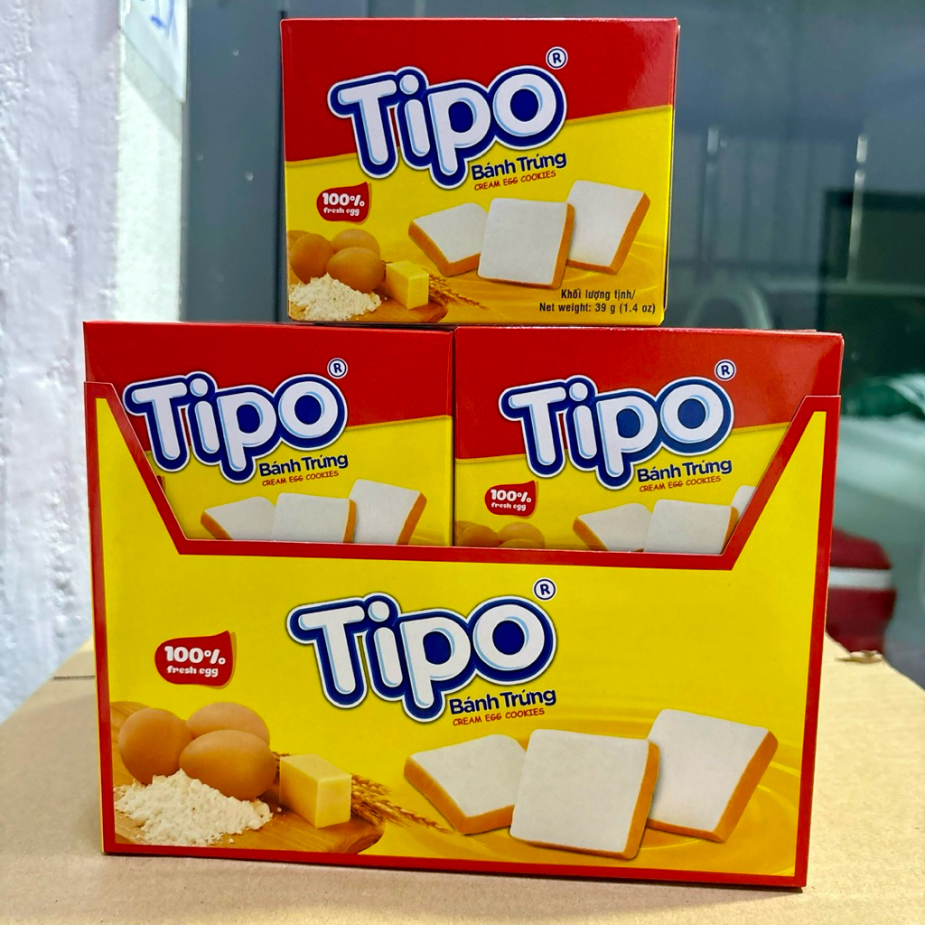 Thùng 48 hộp - Bánh tipo 39g | Shopee Việt Nam