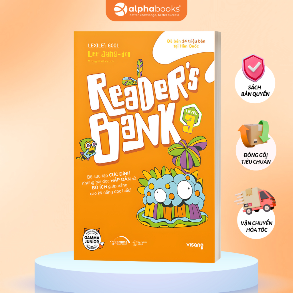 Sách Reader's Bank Level 3 (Alpha Books) | Shopee Việt Nam