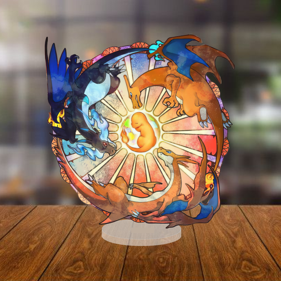 Mô Hình Acrylic 12cm Pokemon, Quà Tặng Anime, Trang Trí Bàn | Shopee ...