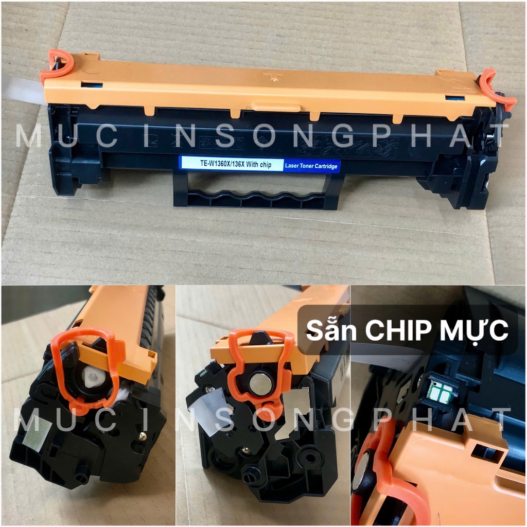 Hộp mực 136A CÓ CHÍP (W1360A) – dùng cho máy in Laserjet M207/ M212 ...
