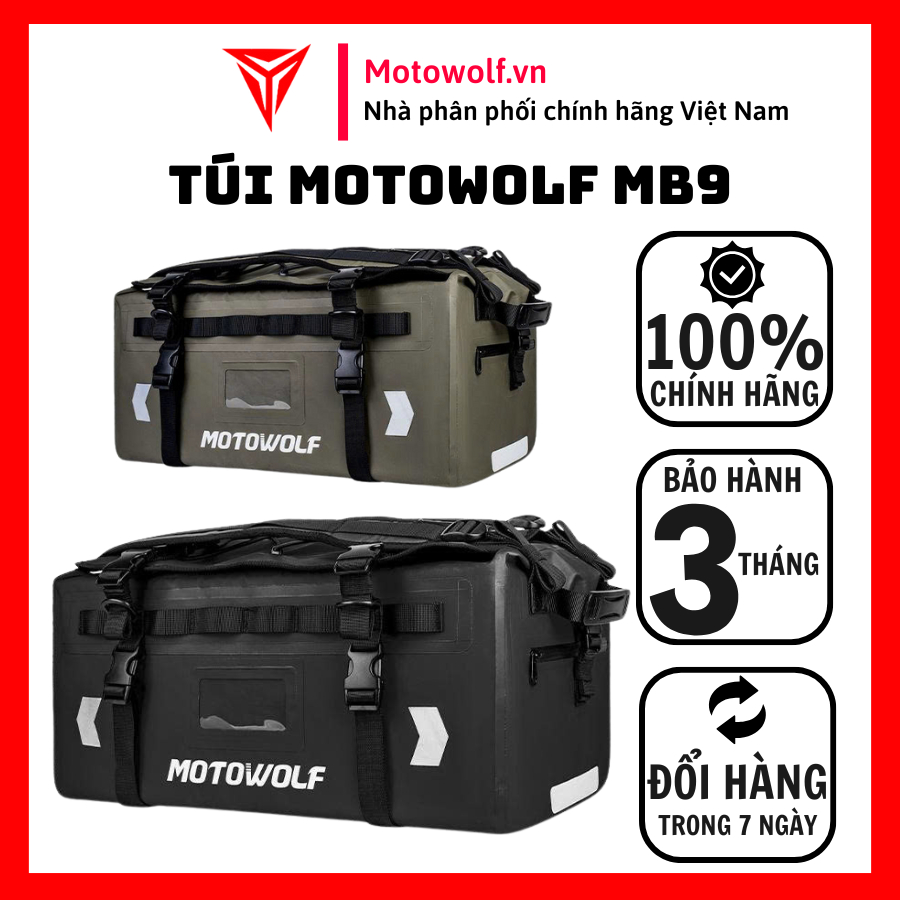 Túi Sau Xe Chống Nước Motowolf MB9 - Motowolf Việt Nam Chính Hãng ...