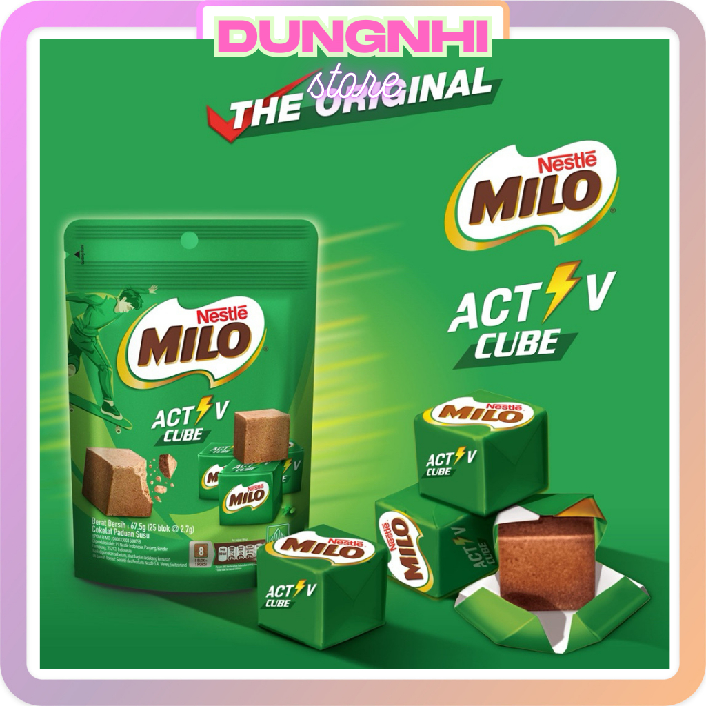 Kẹo Milo Cube Dạng Viên Nén - Túi 25 viên | Shopee Việt Nam