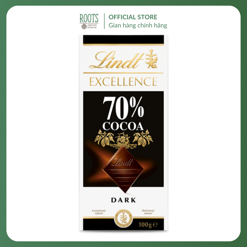 (Ship hỏa tốc) LINDT - Socola Đắng, Excellence, 70% Cocoa, Intense Dark ...