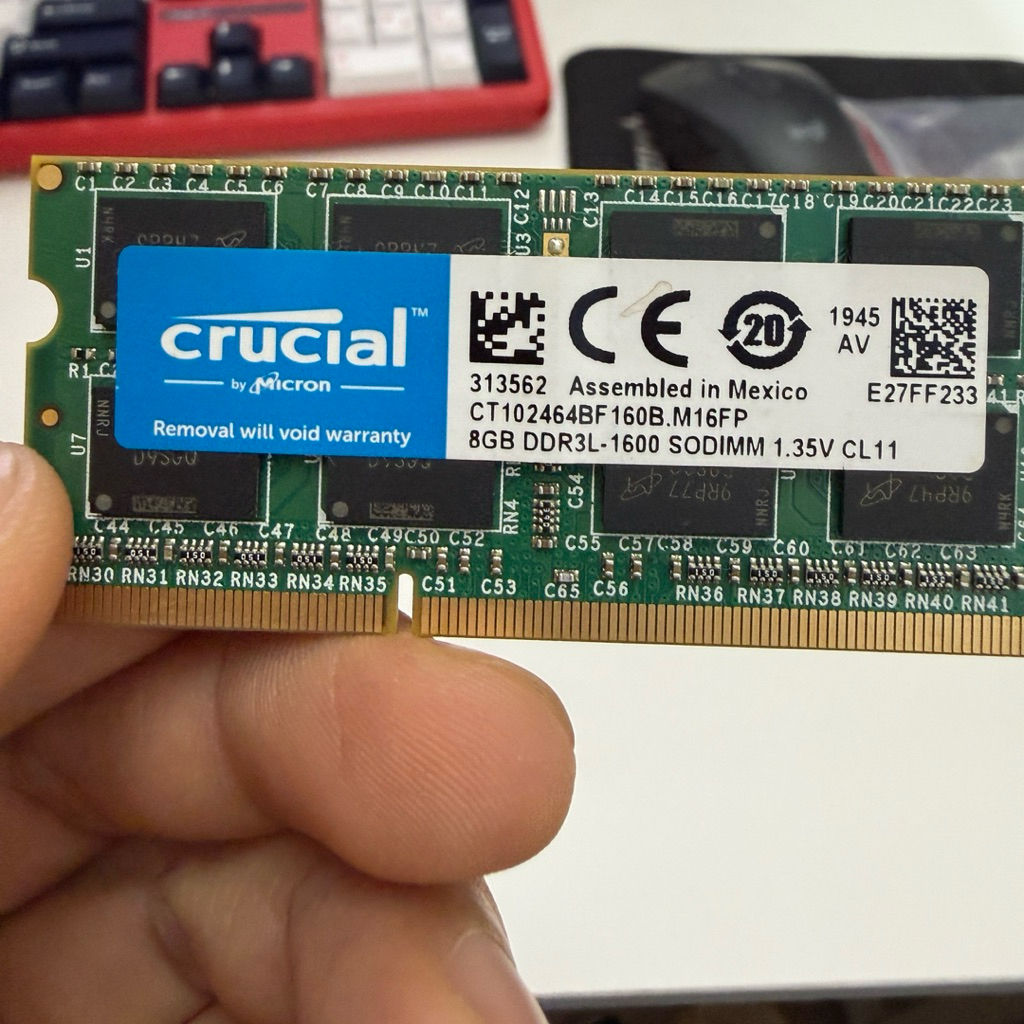 Ram laptop DDR3, DDR3L 4GB, 8GB samsung, crucial tháo máy zin | Shopee ...