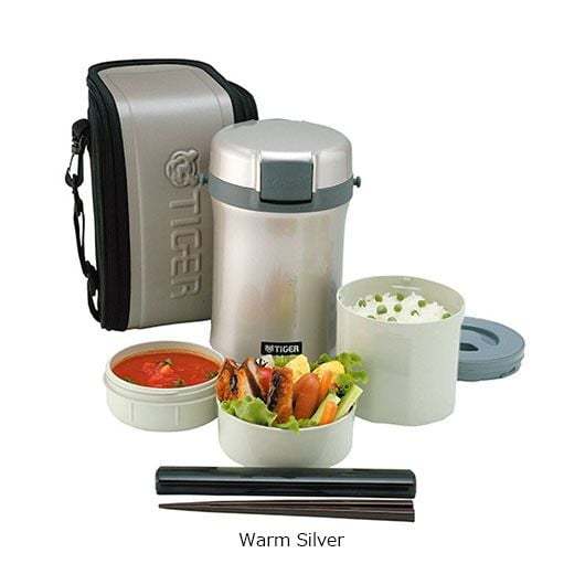 Hộp đựng cơm giữ nhiệt TIGER 3 ngăn LWU-B200 (1.41L) | Shopee Việt Nam