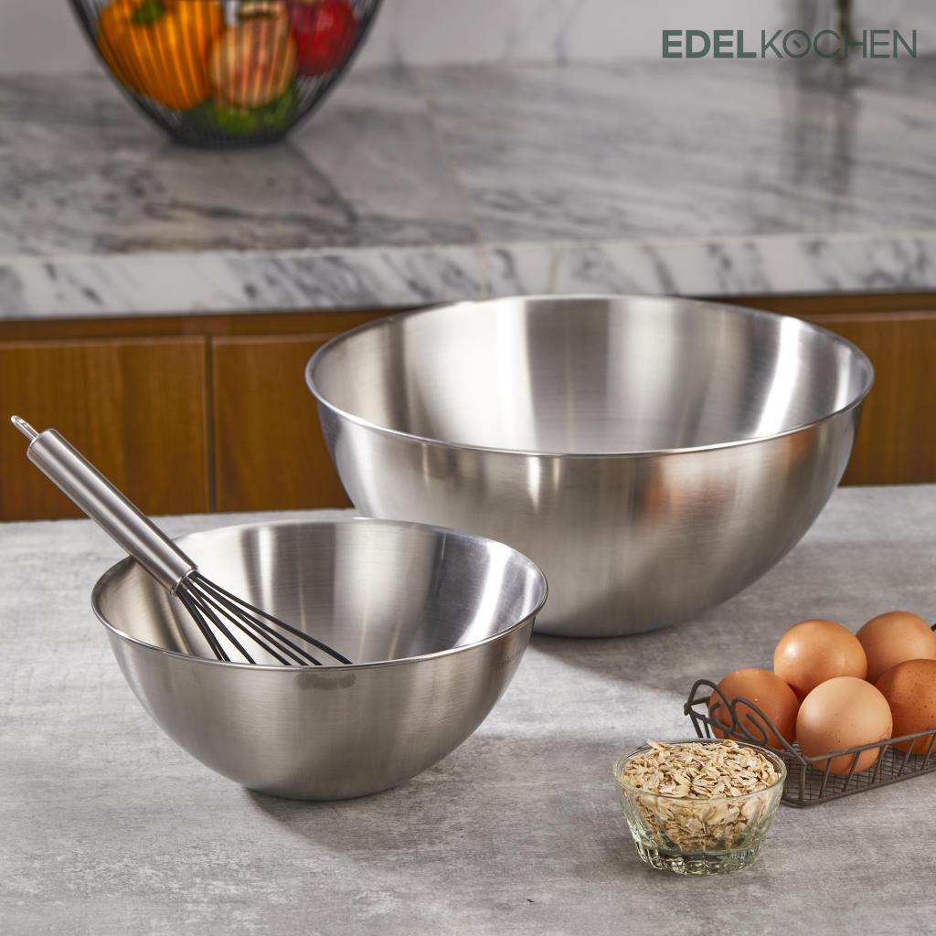 Thau - thố trộn Hàn Quốc inox 304 Edelkochen có vạch chia | Shopee Việt Nam