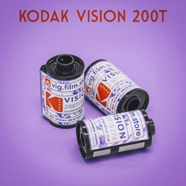 film điện ảnh Kodak Vision 200T (không hỗ trợ máy PNS) | Shopee Việt Nam