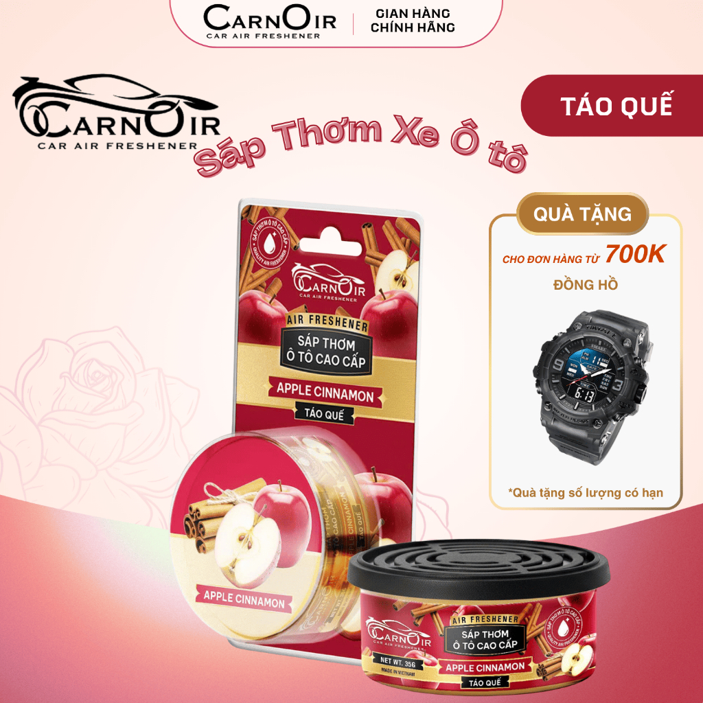 Sáp Thơm Xe Oto CarNoir (đã Kiểm định VN TEST ) KHÔNG CỒN - Khử Mùi ...