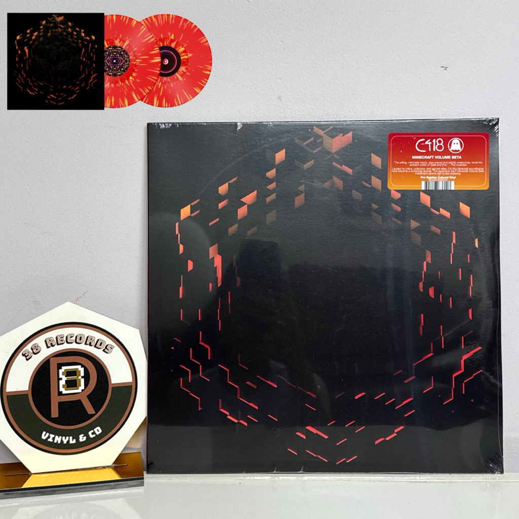 Đĩa Than OST - C418 - Minecraft Volume Beta (Red Splatter Vinyl LP ...