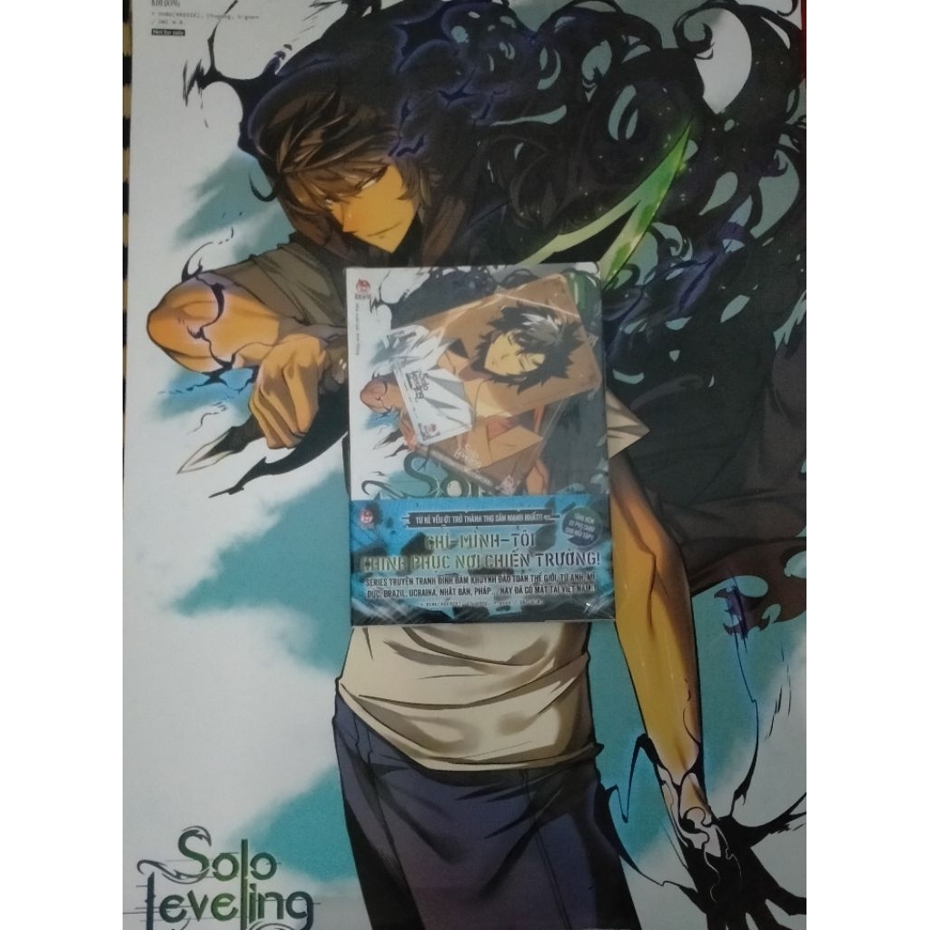 SOLO LEVELING TẬP 1 CÓ CARD KÈM POSTER | Shopee Việt Nam