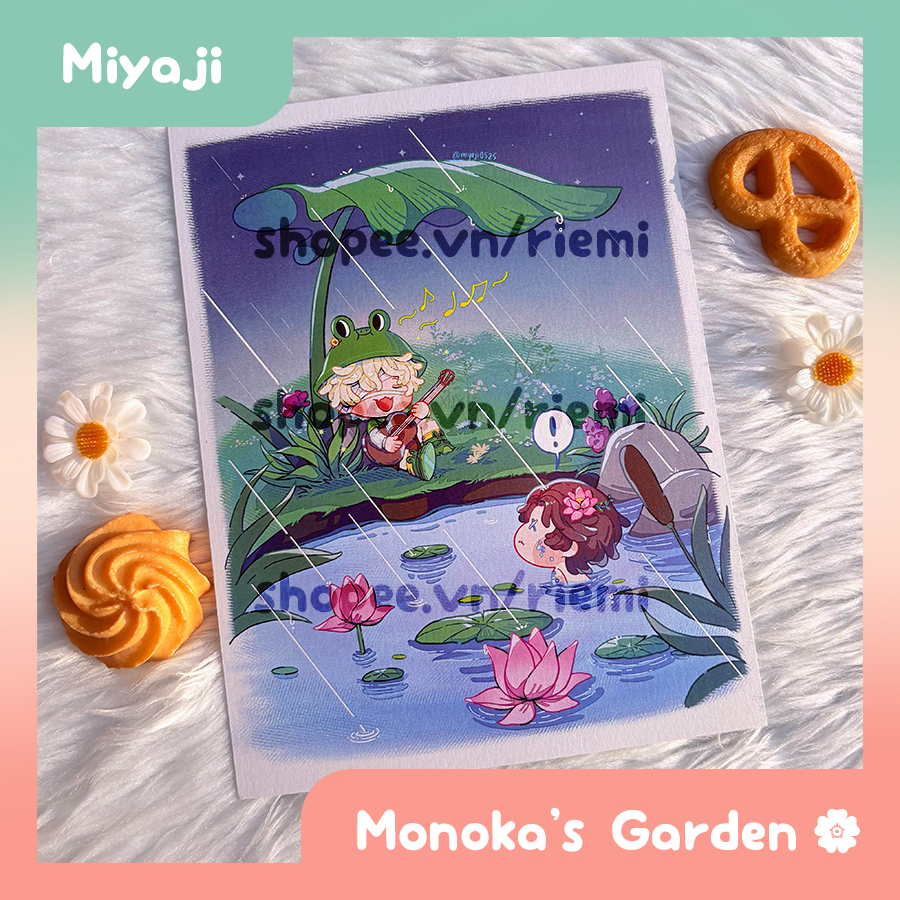 Art Print A5 Identity V/IDV Florian x Matthias artist Miyaji | Shopee ...
