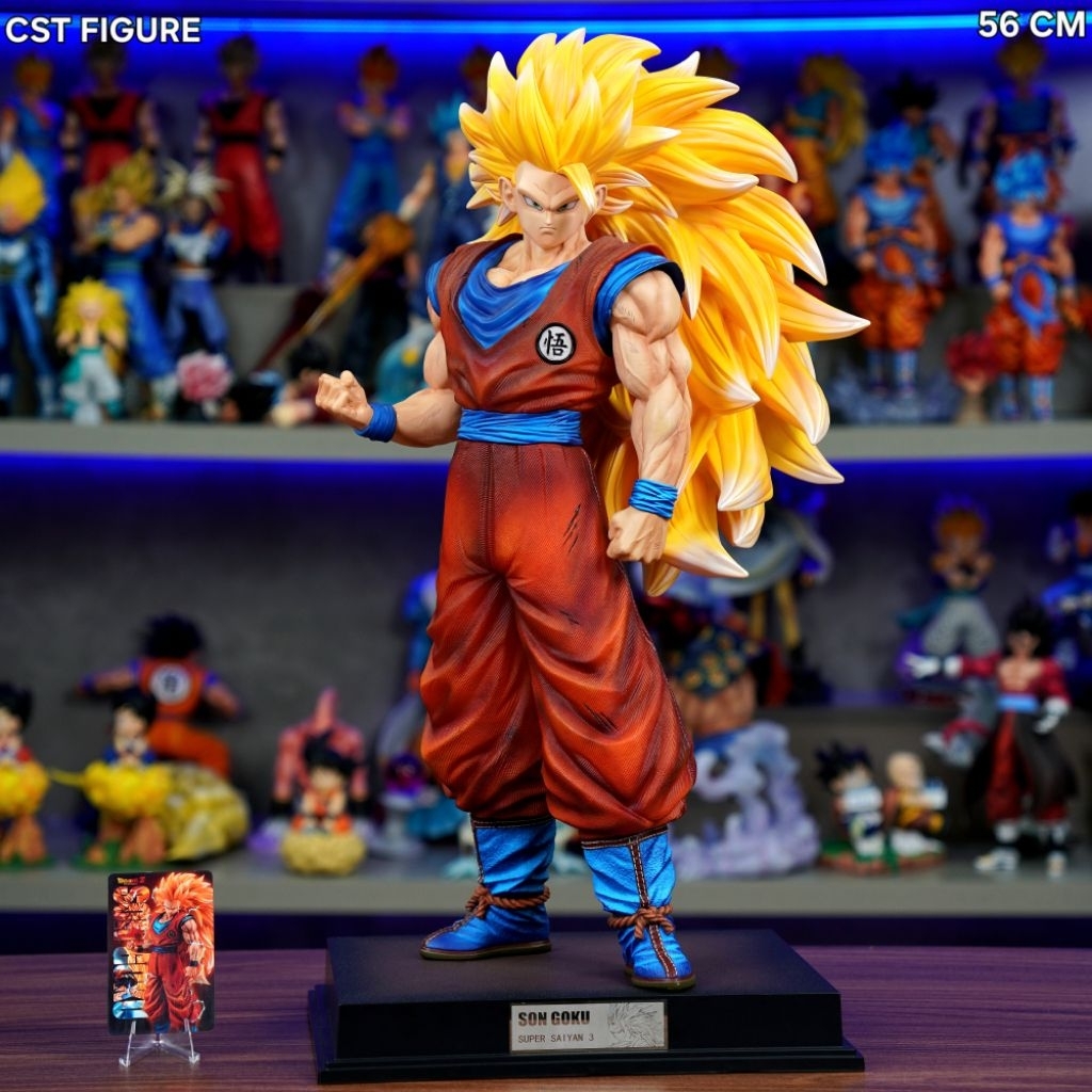 Mô hình Goku ssj3 JT cao 56cm JT Studio - Kèm thẻ kim loại + thẻ PVC ...