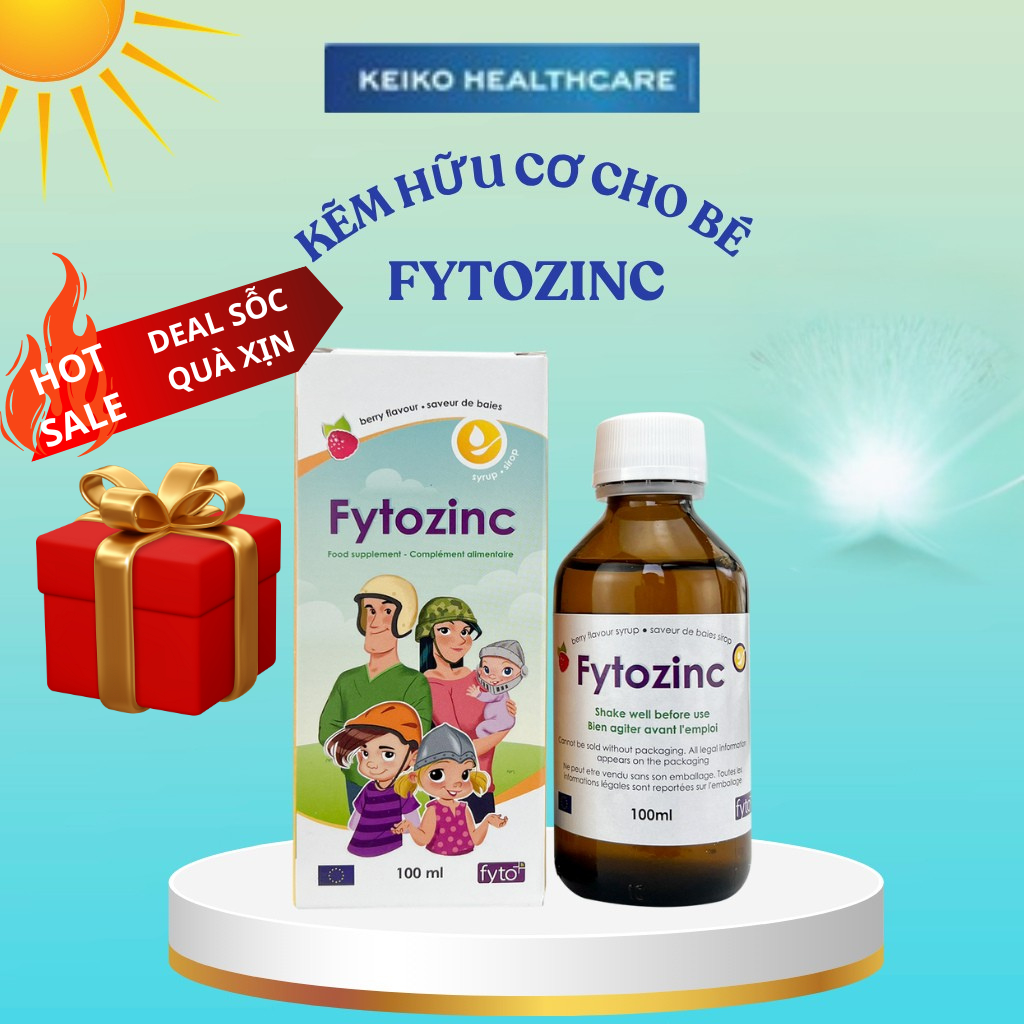 [Chính Hãng] Kẽm Hữu Cơ Fytozinc Cho Bé Hỗ Trợ Bé Ăn Ngon, Hấp Thu Tốt ...
